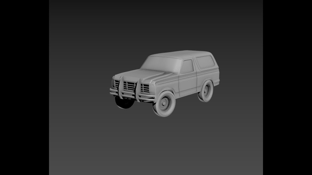 Modeling ford bronco 3ds max tutorial part-1 - YouTube