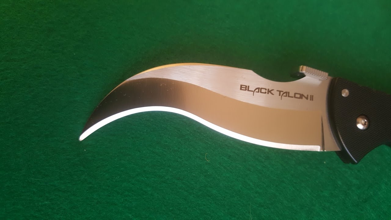 Cold Steel Black Talon II. /22BTS - YouTube