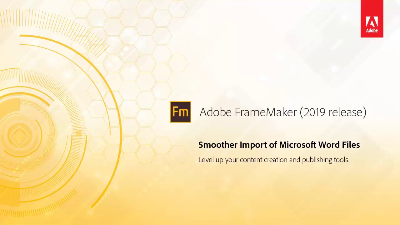 Import of Microsoft Word files – Adobe FrameMaker (2019 release) - YouTube