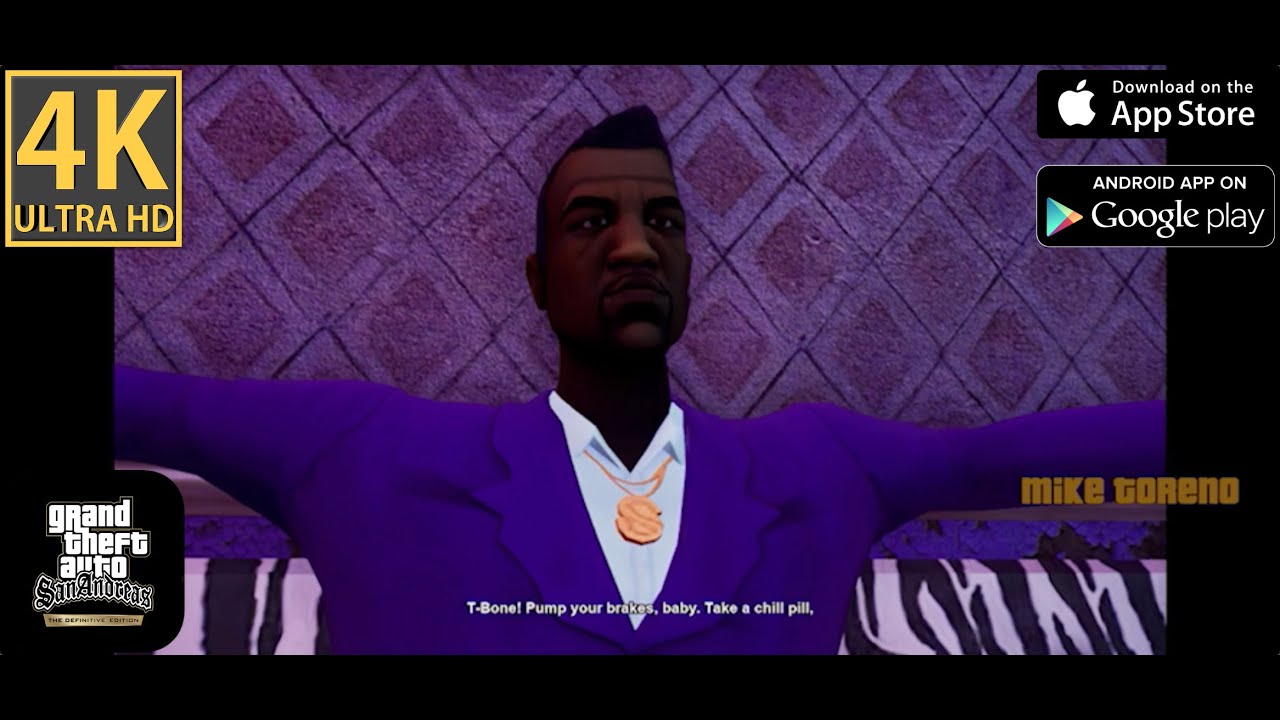 Mike Toreno - GTA: San Andreas – Definitive - 4K Mobile iOS Android ...