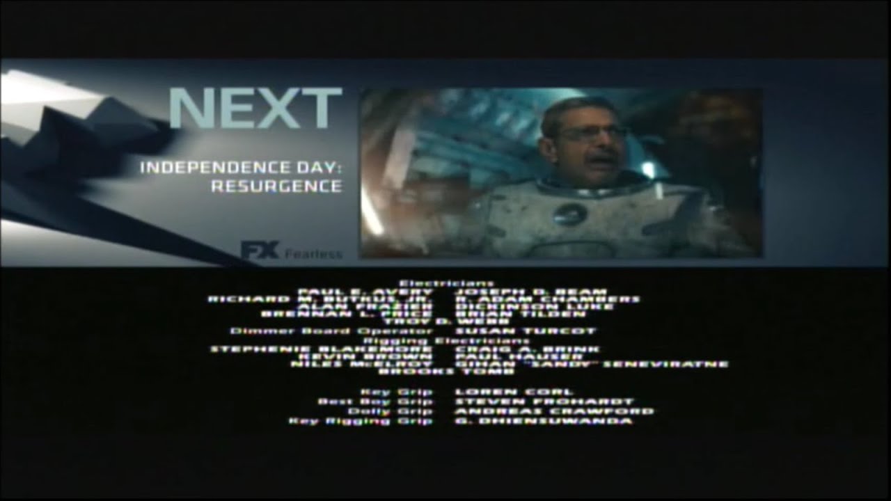 Independence Day (1996) End Credits (FX 2026) - YouTube