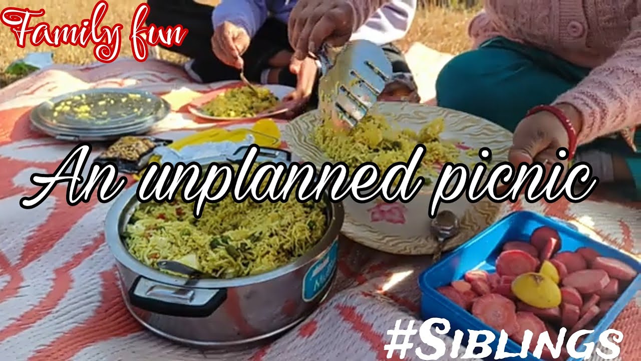 Family Picnic 🧺 ll sunday ll masti maza or dhamal🥳 ll Mahak shah - YouTube