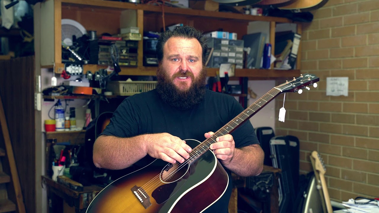 Acoustic Guitar Servicing - YouTube