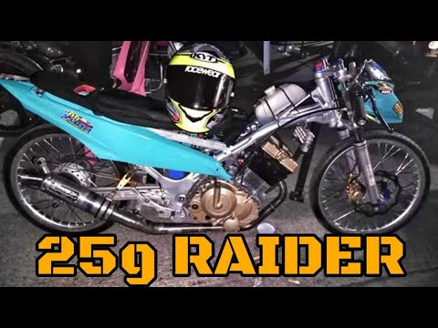 RAIDER 25g ROAD TEST - YouTube