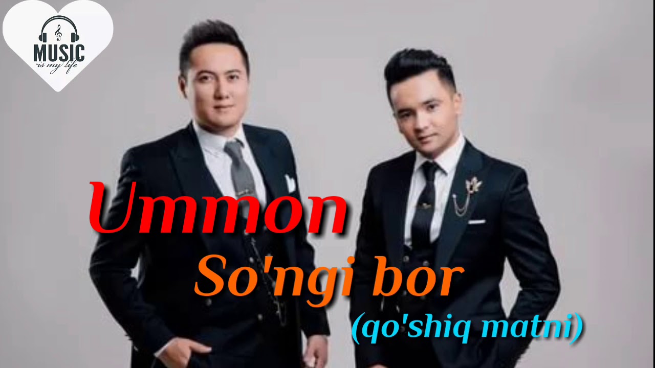 Ummon guruhi - So'ngi bor (qo'shiq matni) - YouTube