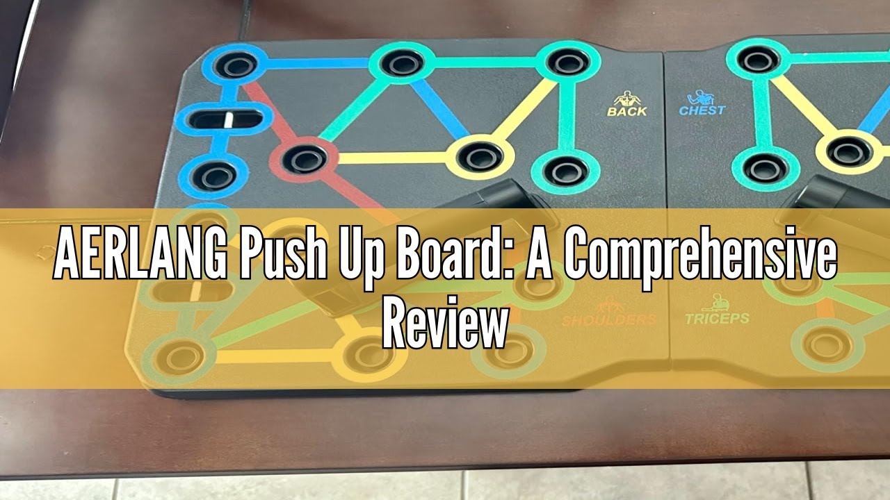 AERLANG Push Up Board: A Comprehensive Review - YouTube