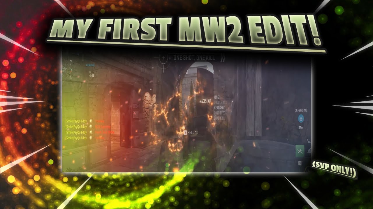 MY FIRST EVER COD MW2 2022 MINI EDIT! - YouTube