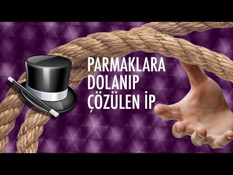 Parmaklara Dolanıp Çözülen İp Sihirbazlık Numarası Nasıl Yapılır? Magic:7
