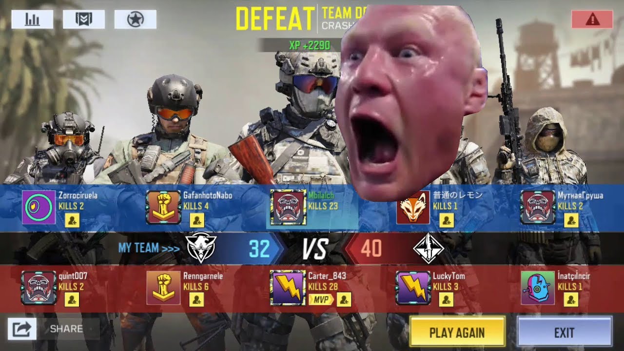 COD Mobile 45 kills defeat in both rounds - YouTube