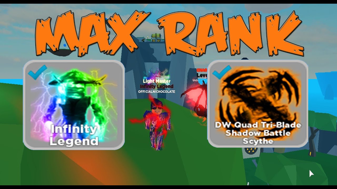 I got Max Rank and Element in Ninja Legends lmao - YouTube