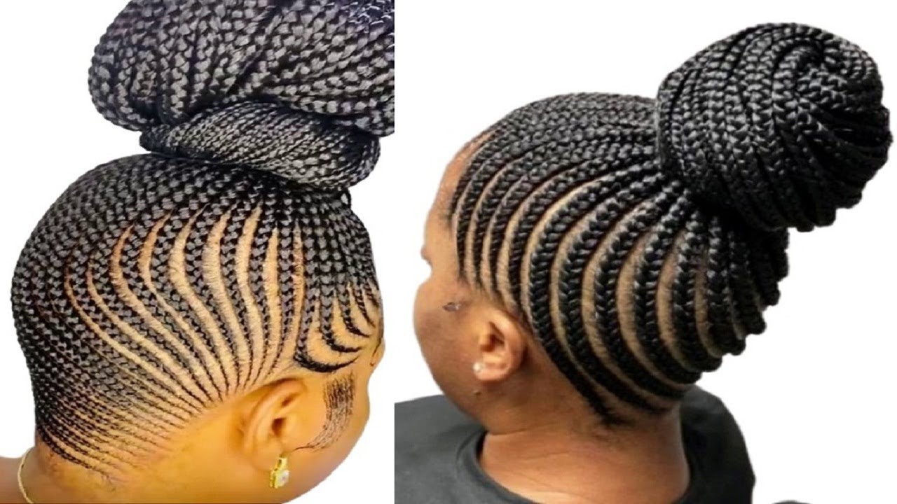 Mitindo Mipya ya Nywele | Braid Hairstyles Trendy Braided Cornrow ...
