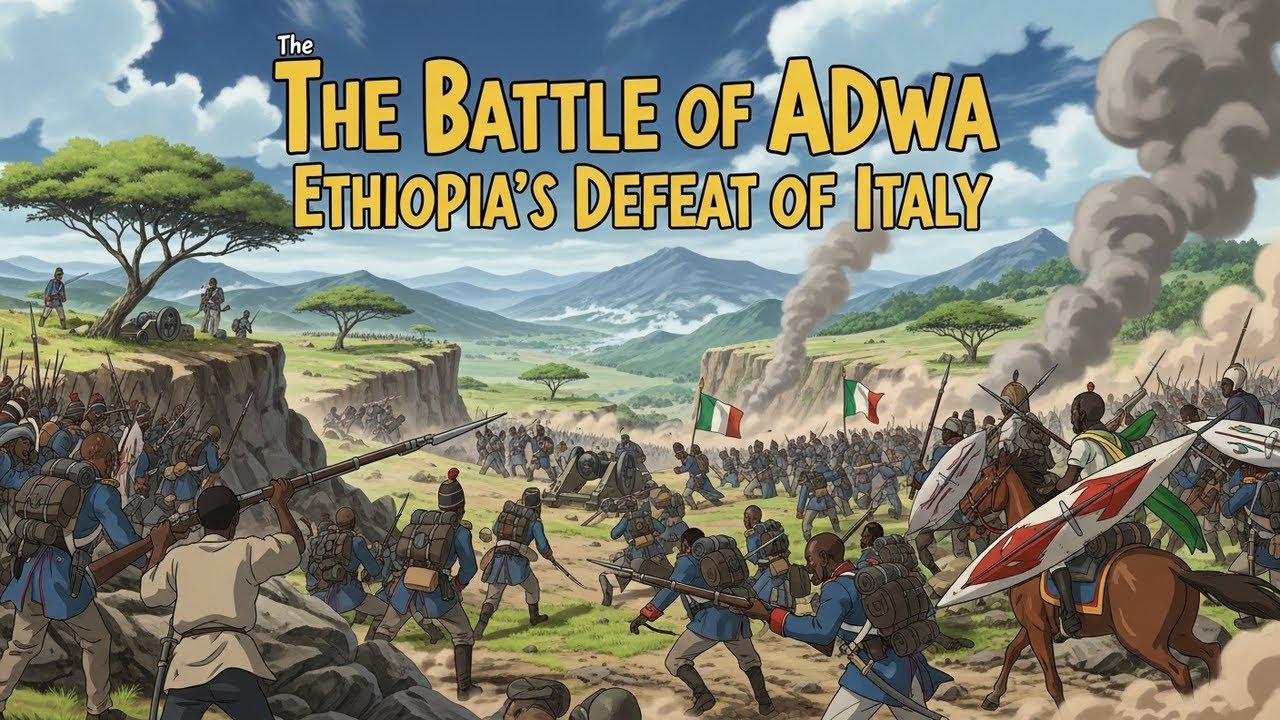 The Battle of Adwa Ethiopias Defeat of Italy - YouTube