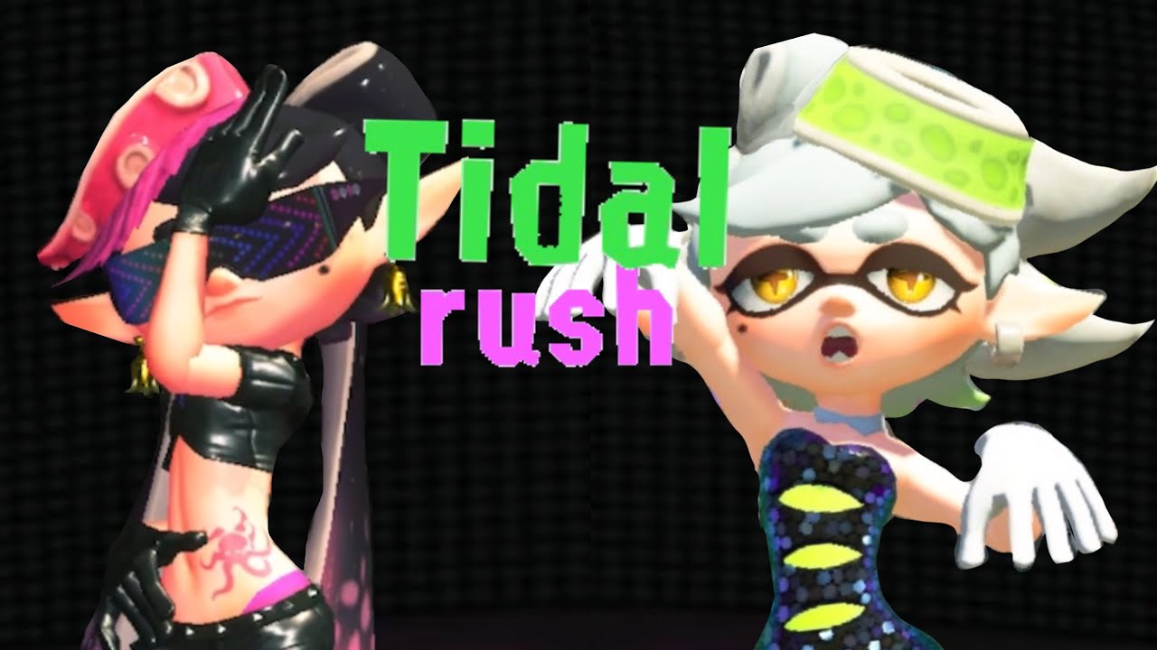 Tidal rush. Mar, Tina y Octovius. Splatoon - YouTube