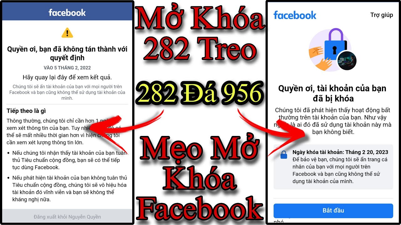 Cách Đá Dạng 282 Sang 956 - Mở Khóa Facebook 282 Treo ...