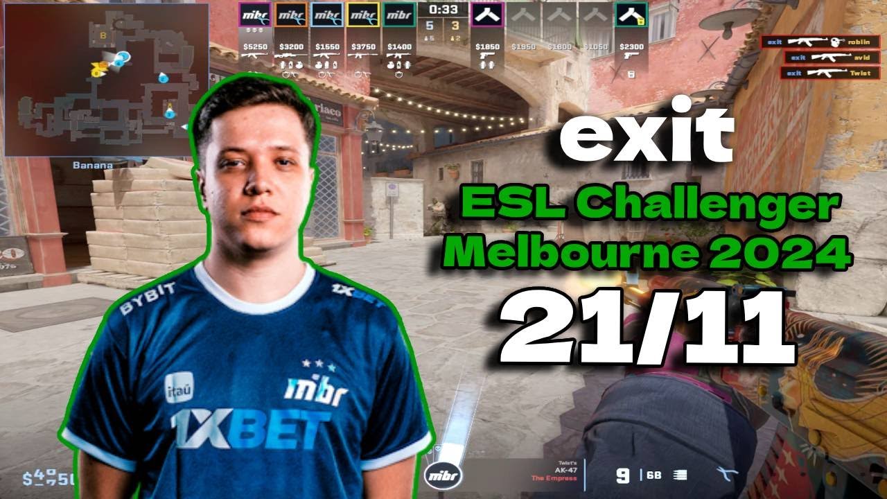 CS2 POV MIBR exit (21/11) vs Alliance (Inferno) ESL Challenger ...