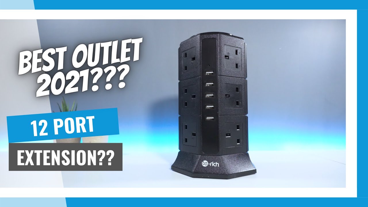 12 Port Extension | Best Extension Outlet 2021?? | Safe To Use?? | Plug ...