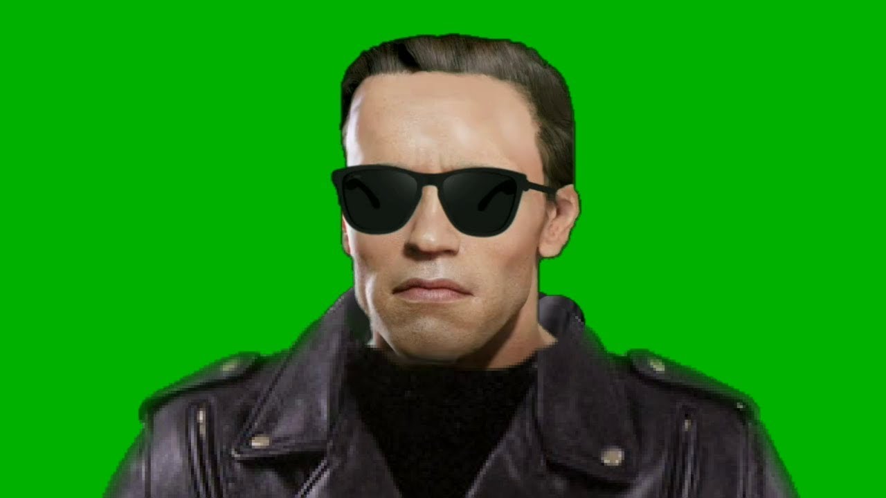 TERMINATOR 2 green screen HASTA LA VISTA - YouTube