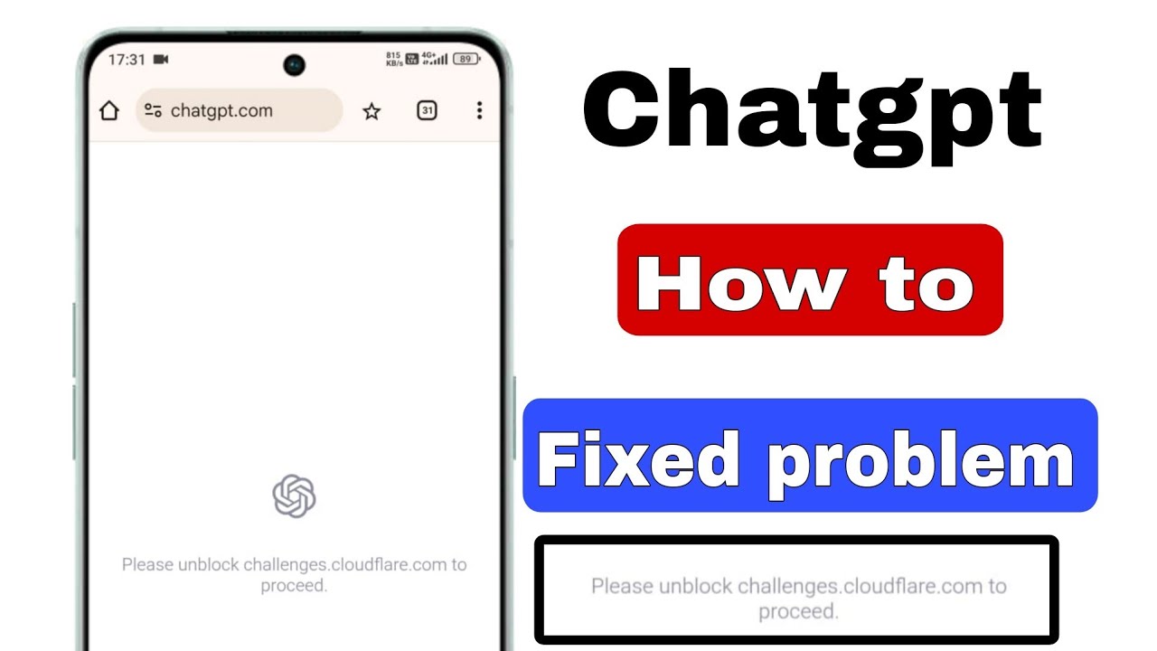 Please unblock challenges.cloudflare. com toproceed. | How to fix ...