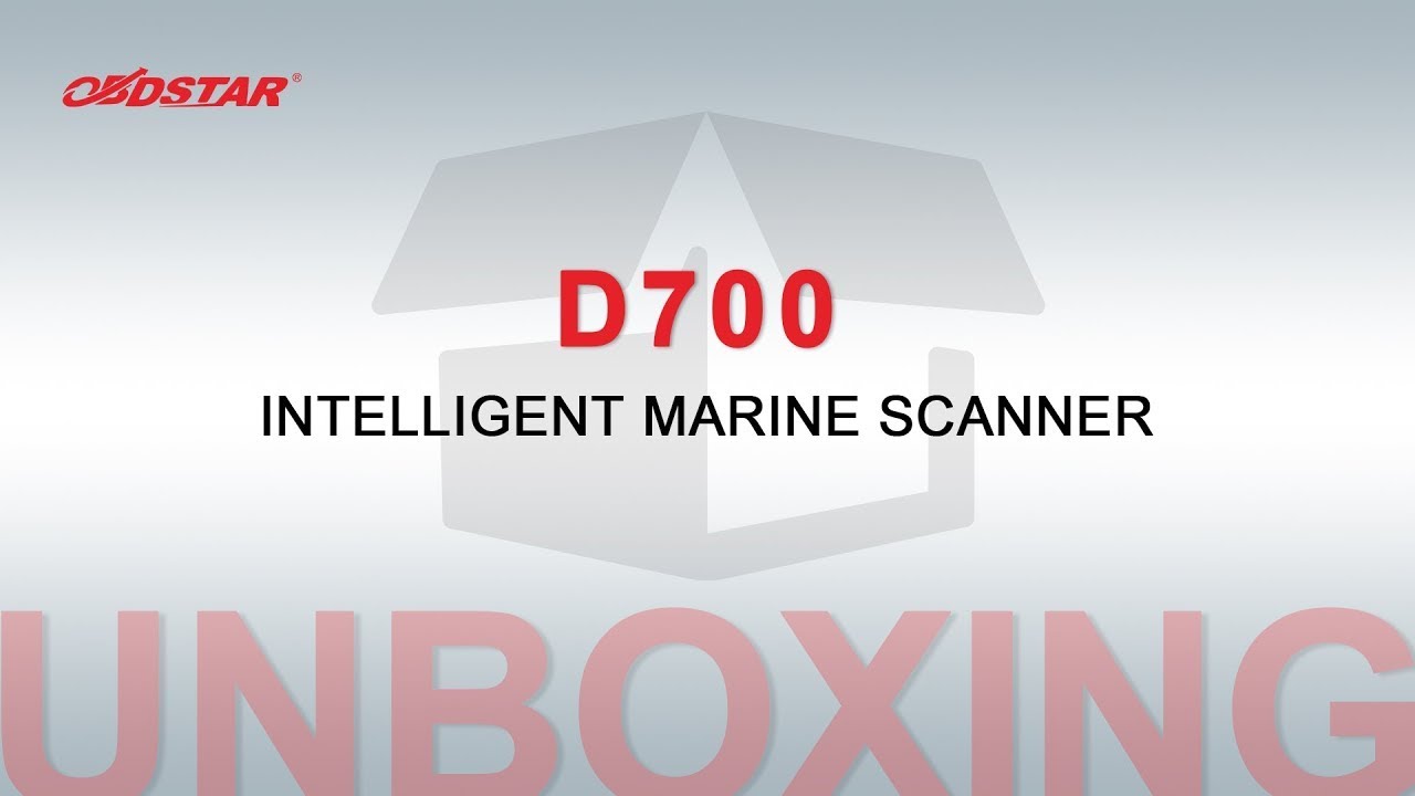 OBDSTAR D700 A Configuration Marine Scanner Unboxing - Cardiagtool ...