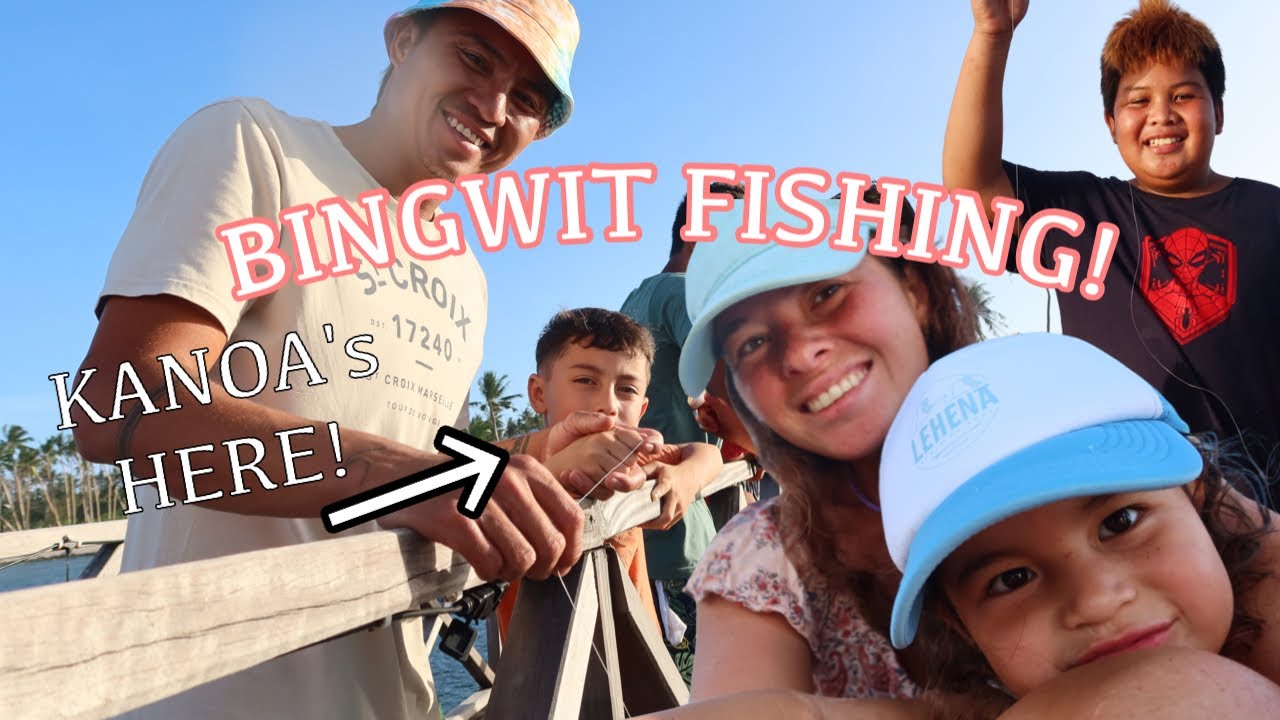We went fishing with the kids! (BINGWIT) - YouTube