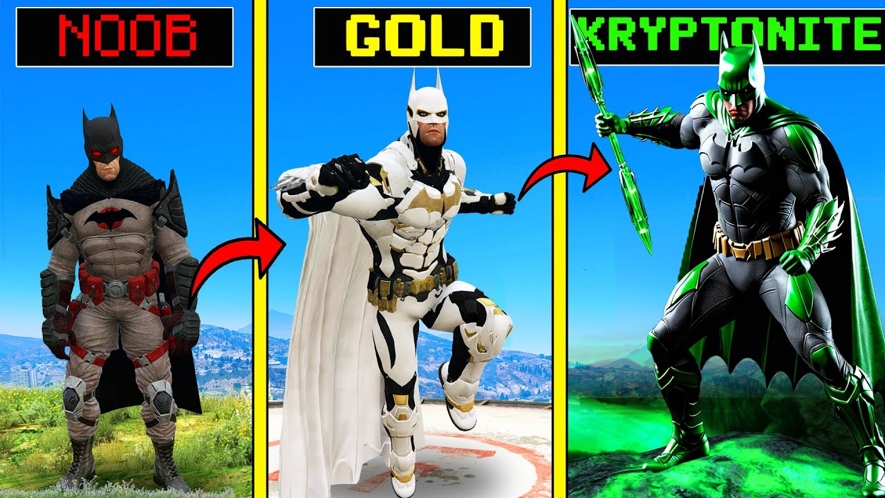 GTA 5 : Upgrading BATMAN to GOD BATMAN in GTA 5! - YouTube