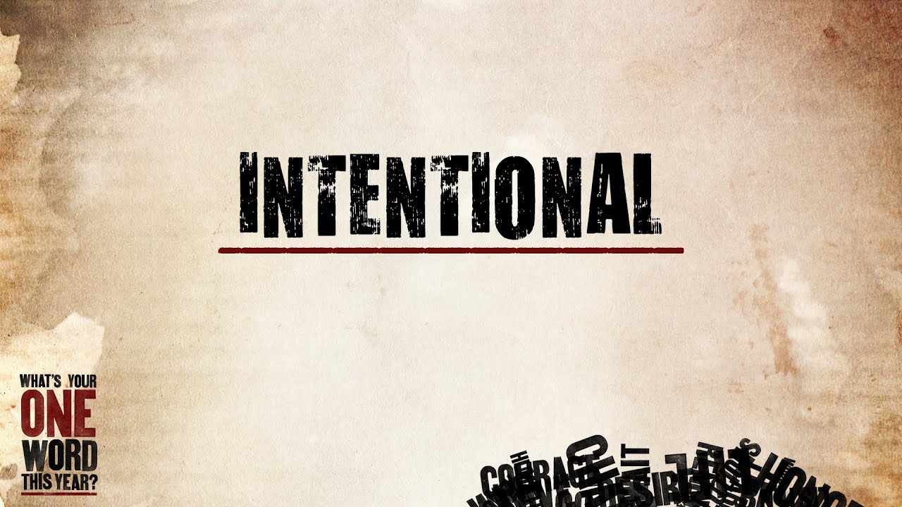 CUMC Traditional Worship / My One Word | Intentional - YouTube