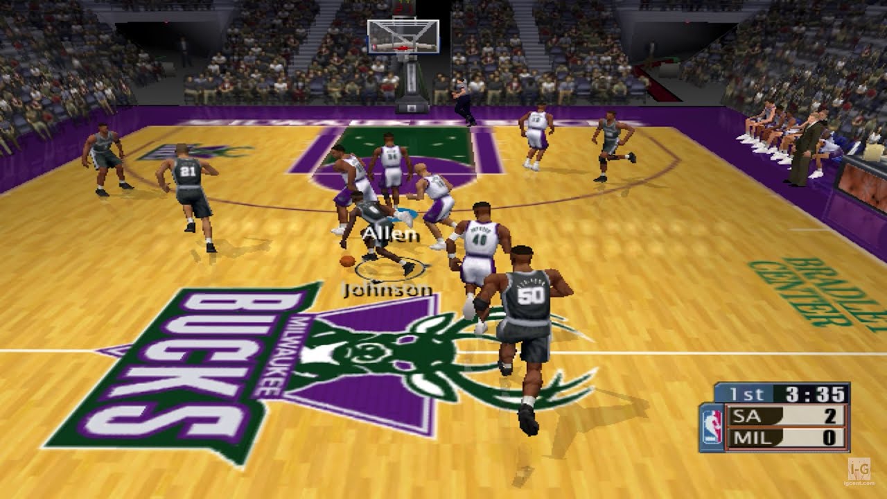 NBA 2K1 - Gameplay Dreamcast - YouTube