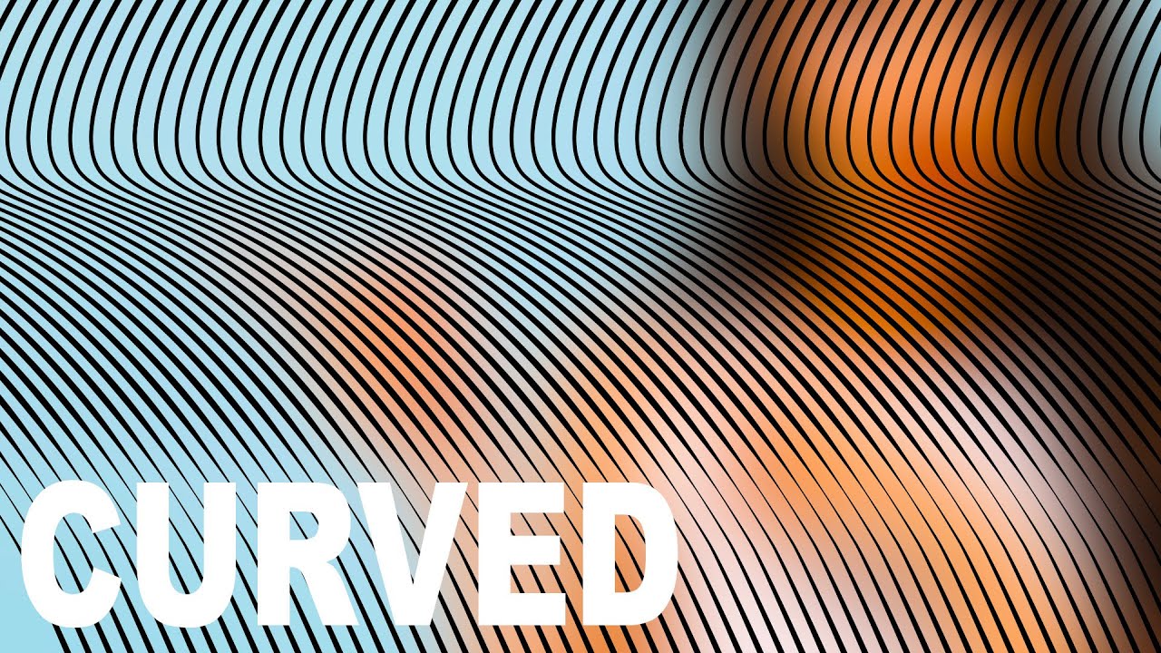 How To CREATE Diagonal Curved lines In Affinity Photo - YouTube