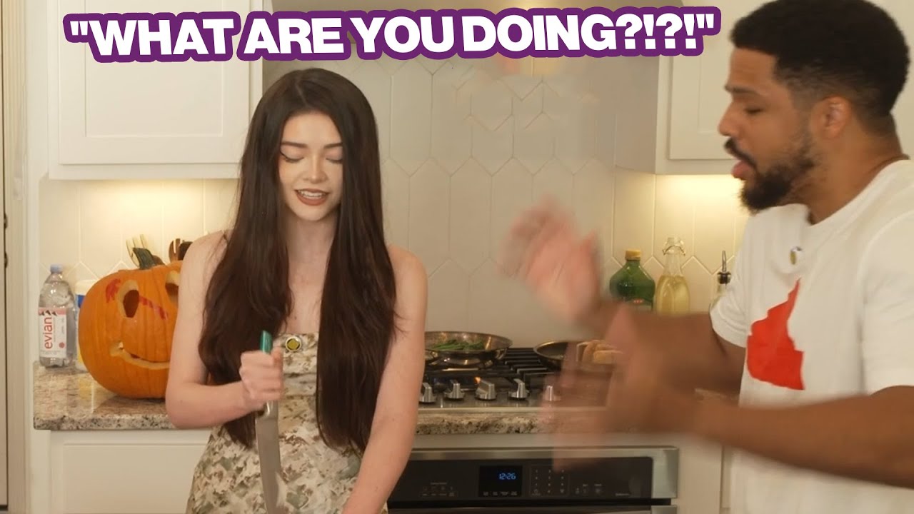 Nick Tries to Teach Katchii How to Use a Knife, and It Almost Ends ...