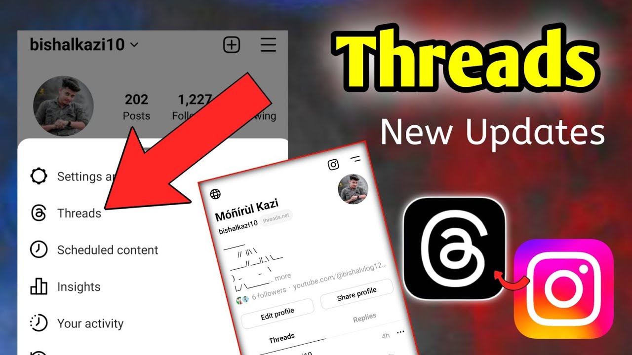 Instagram Threads Kya Hai🤔? How to create instagram threads channel ...