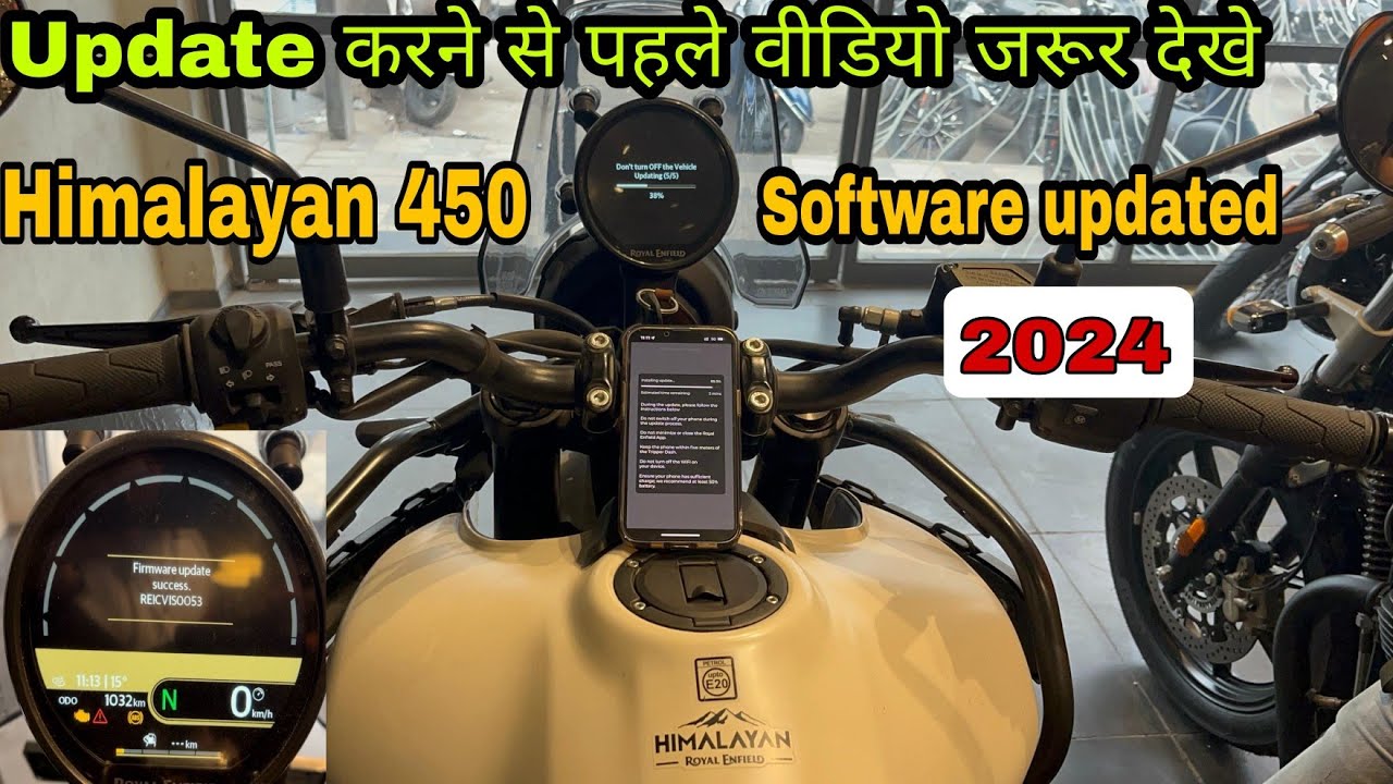 How To Update Meter Navigation On Himalayan 450 | Himalayan 450 Meter ...