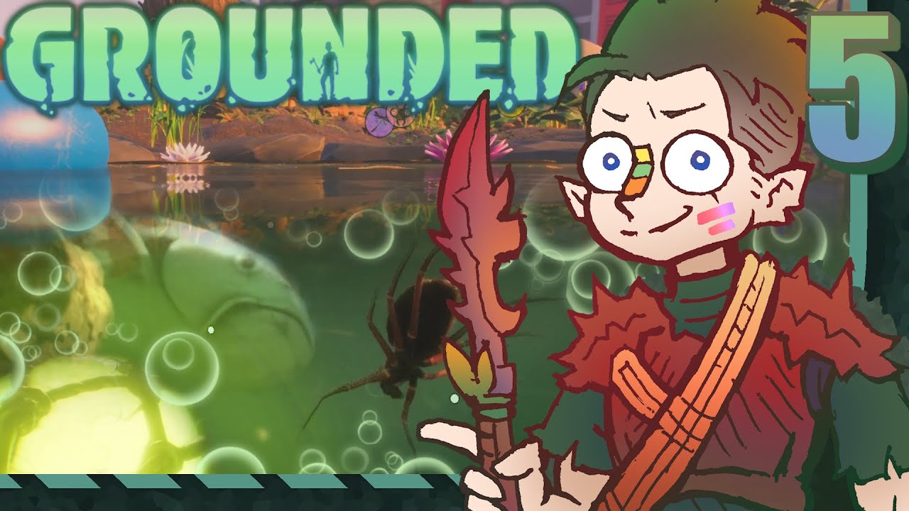 A Proper Dive in to the Pool - Grounded - Part 5 - YouTube