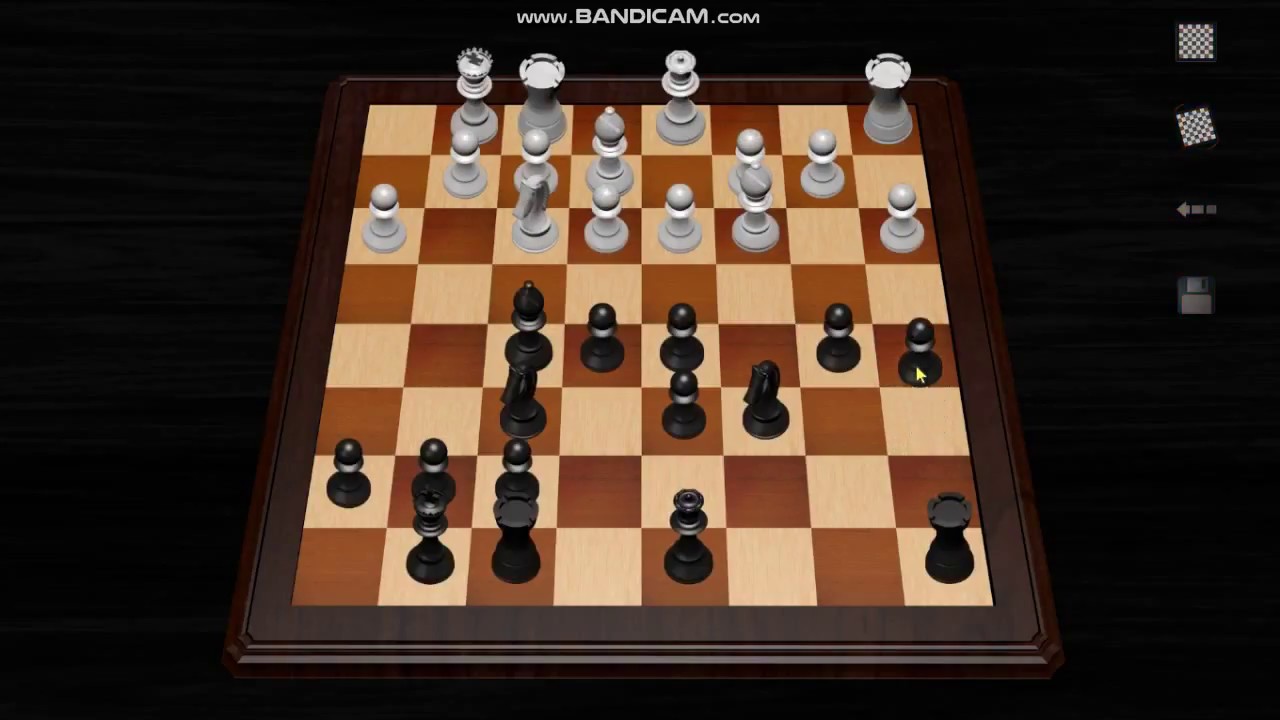 One of the best chess roles chess vs computer - YouTube