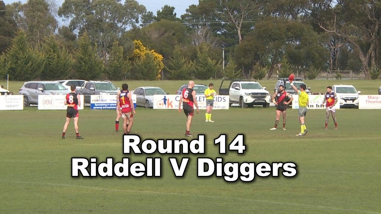 Round 14 Riddell V Diggers - YouTube