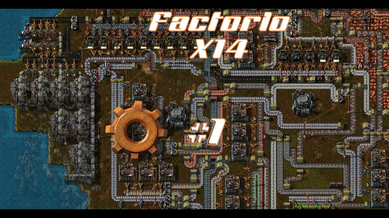 Factorio - The Return of FACTORIO - Setting Up - V14 #1 - YouTube