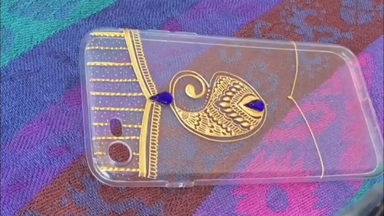 DIY easy henna design phonecase| Henna art mobile phone case| Henna ...