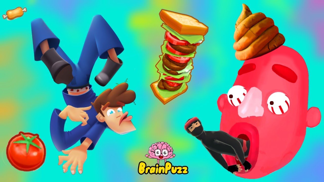 Sandwich Runner | Fail Run - Satisfying Mobile Games - All Level ...