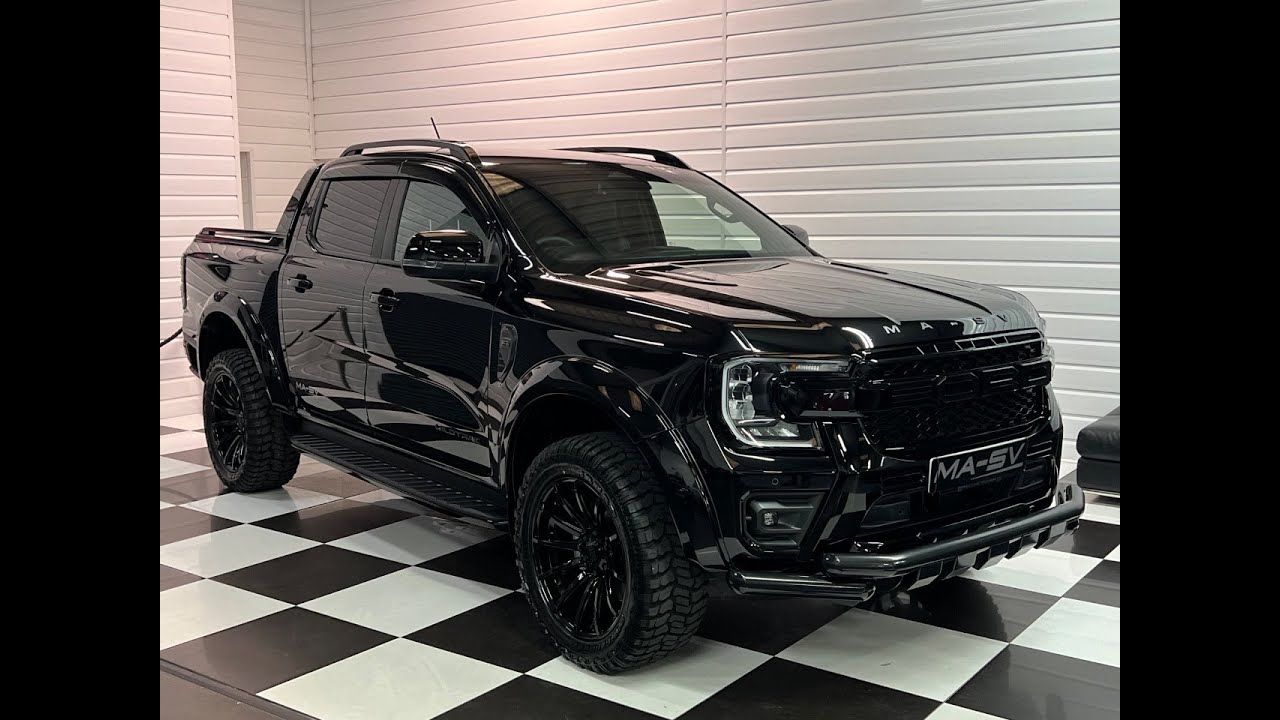 2024 (24) FORD RANGER MA-SV BLACK EDITION Pick Up D/Cab Wildtrak 3.0 ...