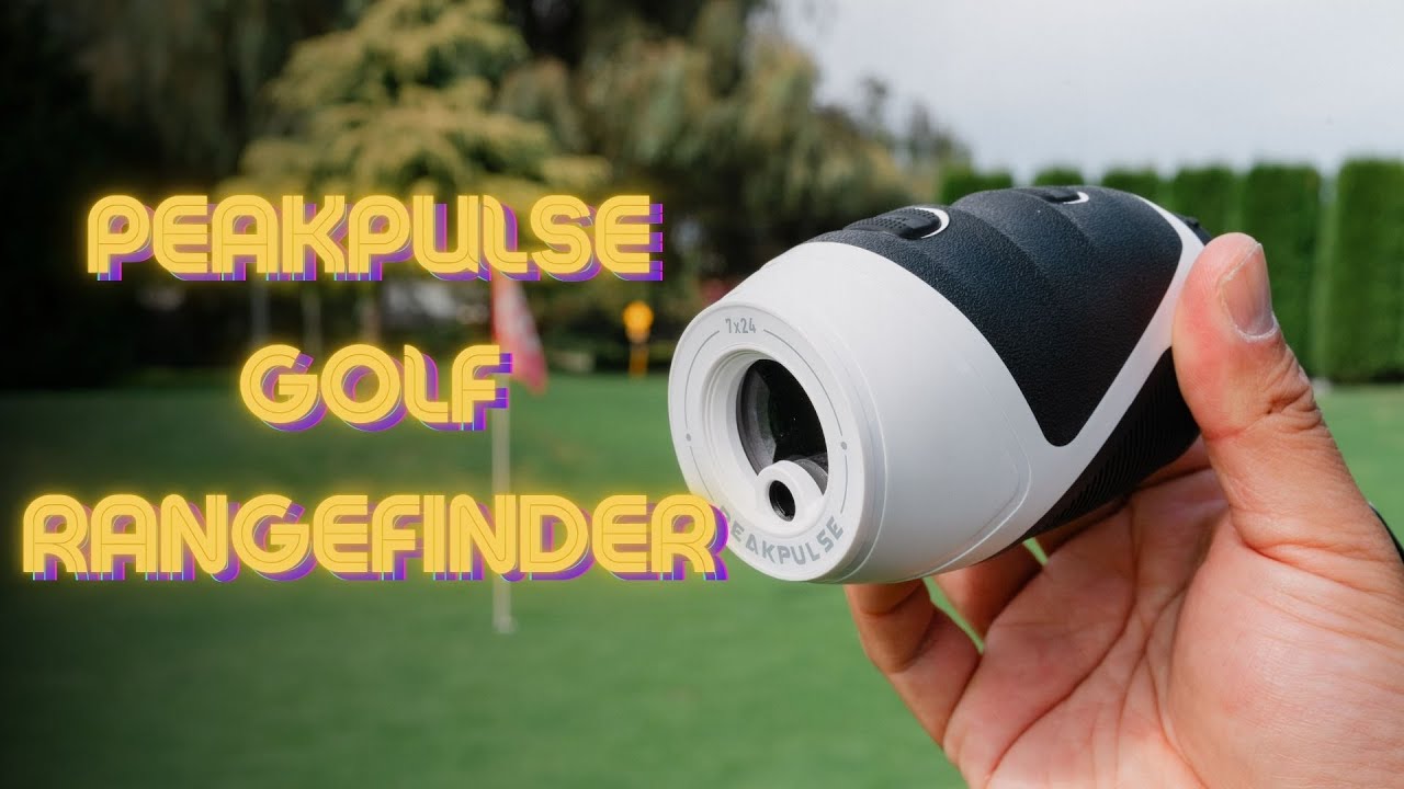 The most compact Golf Rangefinder! The Peakpulse CCB1000AG Golf ...