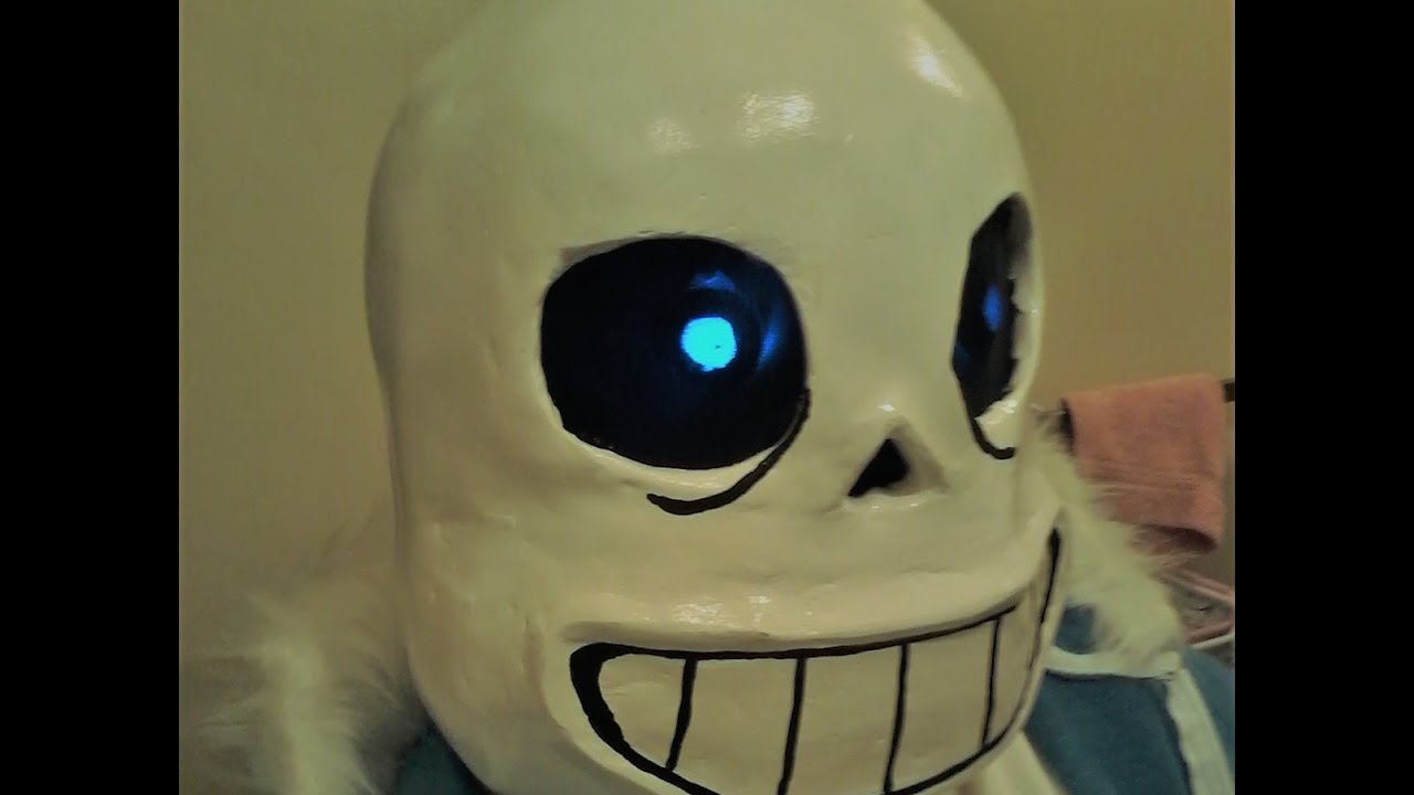 Undertale- Sans Head Tutorial (Sort of) - YouTube
