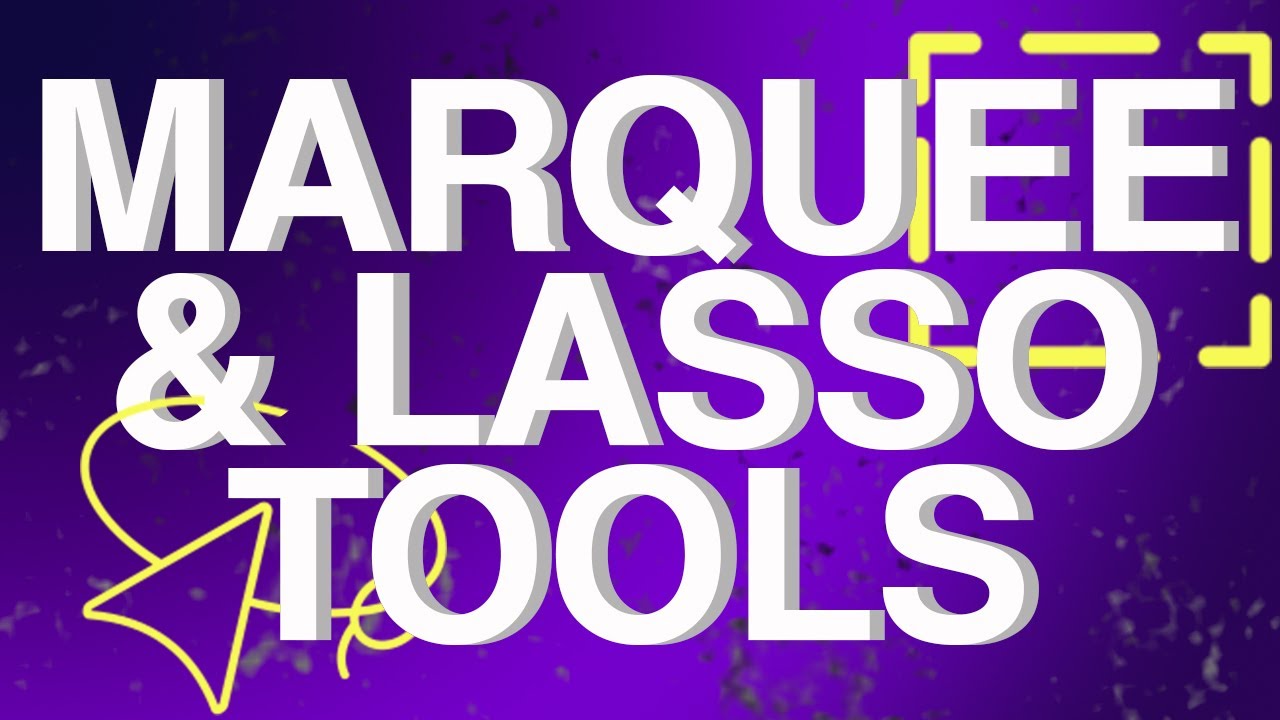 Marquee & Lasso Tools | Beginner Guide 002 | Photoshop Tutorial - YouTube