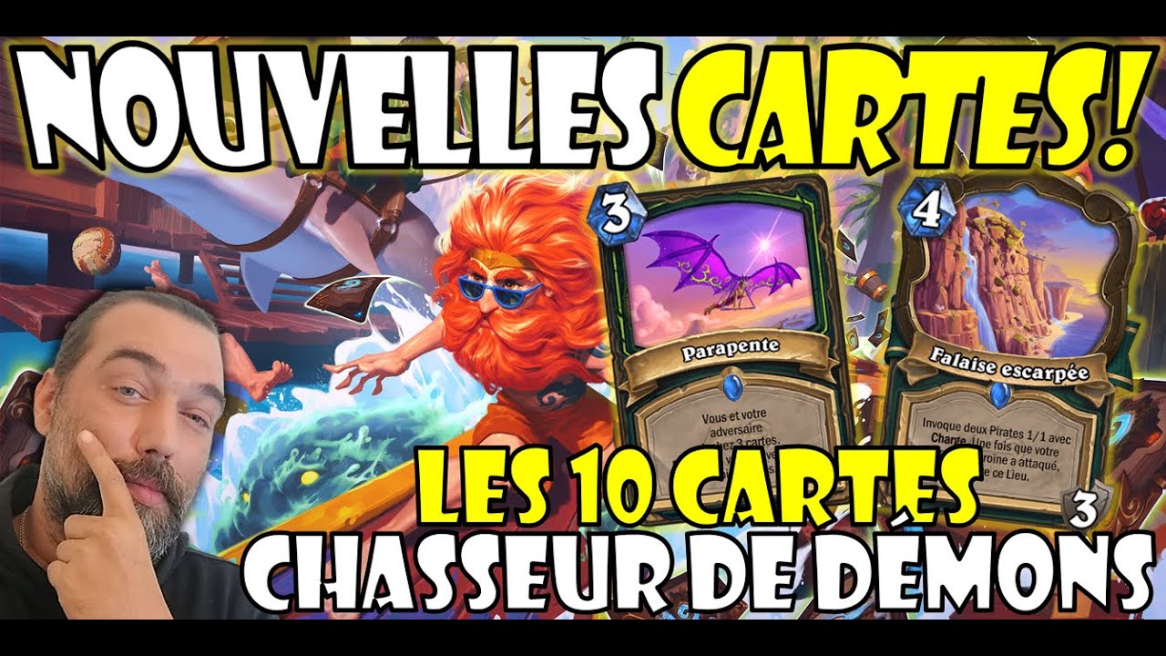 NOUVELLES CARTES CHASSEUR DE DEMON : "PARADIS EN PÉRIL" Review 10 - YouTube