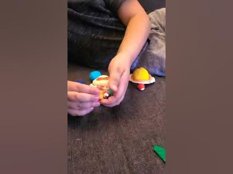 Play Doh planets (Solar System) - YouTube