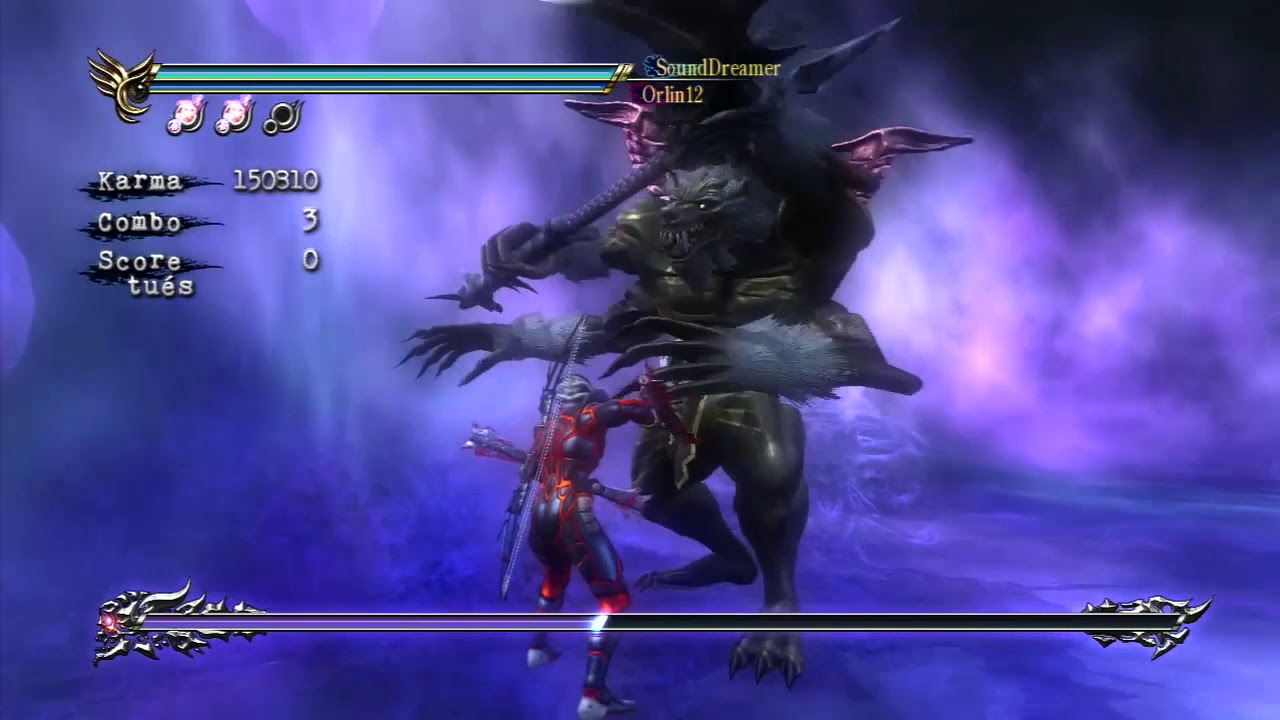 Ninja Gaiden Σ2 : VOLF NEW TONFA LOOP - YouTube