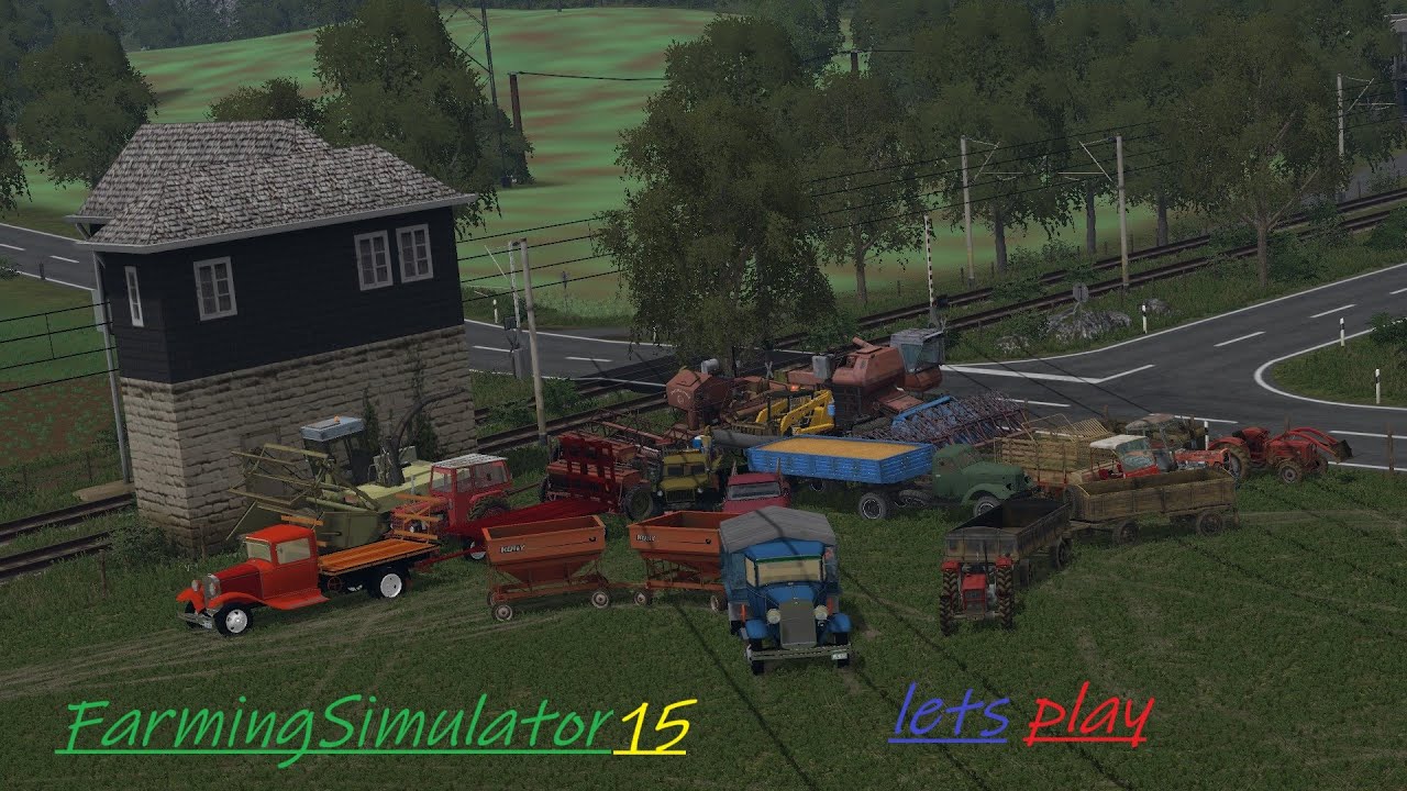 the old day's Farming Simulator 15 with old mods part 60 - YouTube