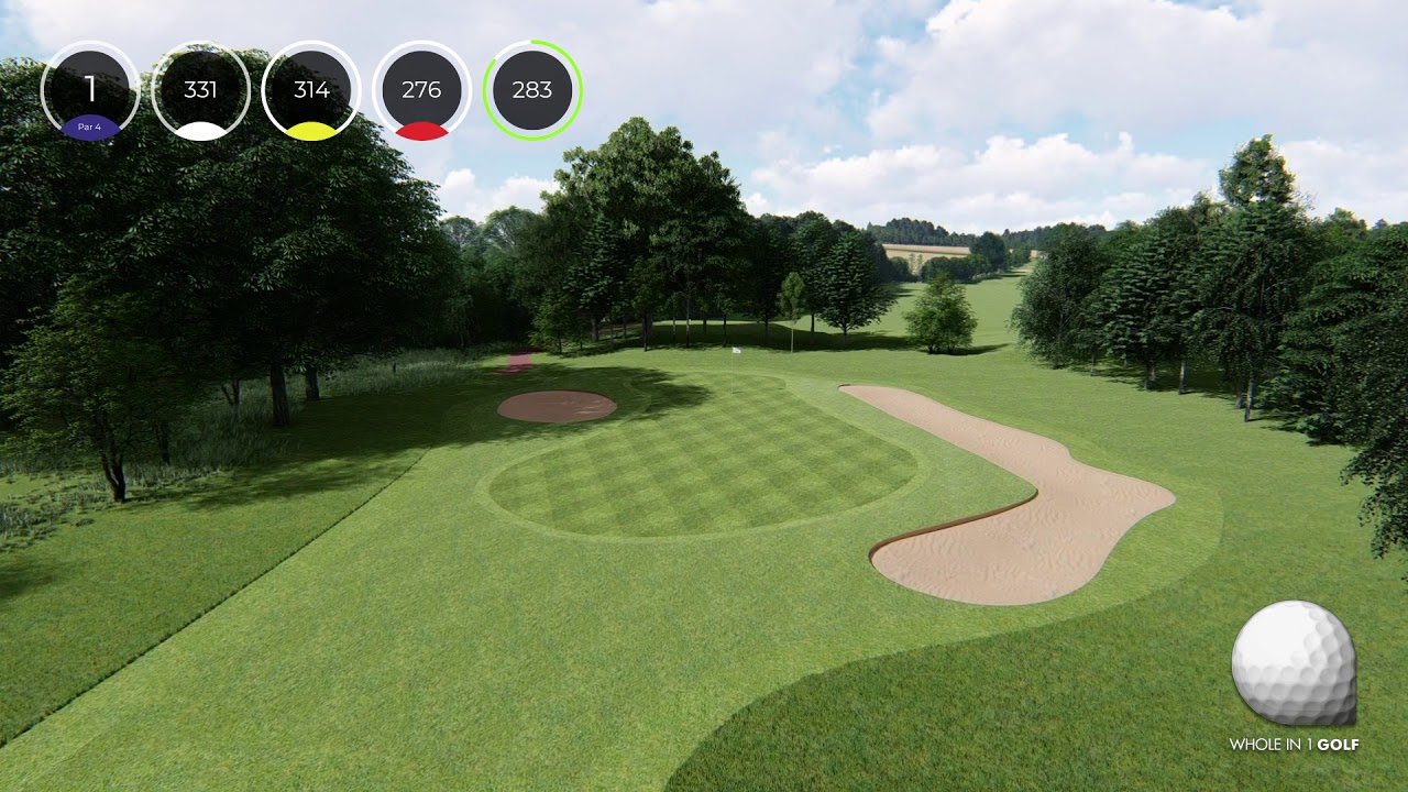 Horsforth Golf Club - Hole 1 - YouTube