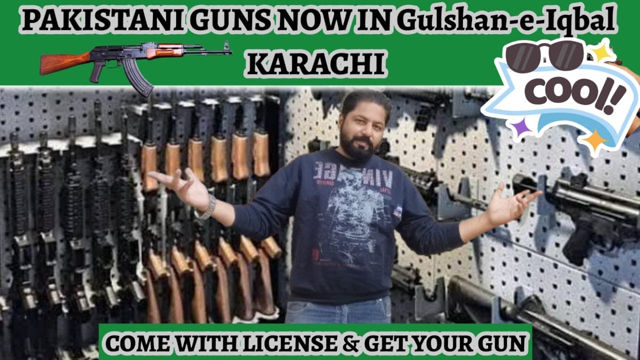 Karachi Gun Market | Imported & Pakistani made weapon | Gun Review ...