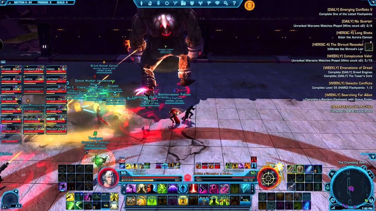 SWTOR - Dreadtooth 10 stacks - YouTube