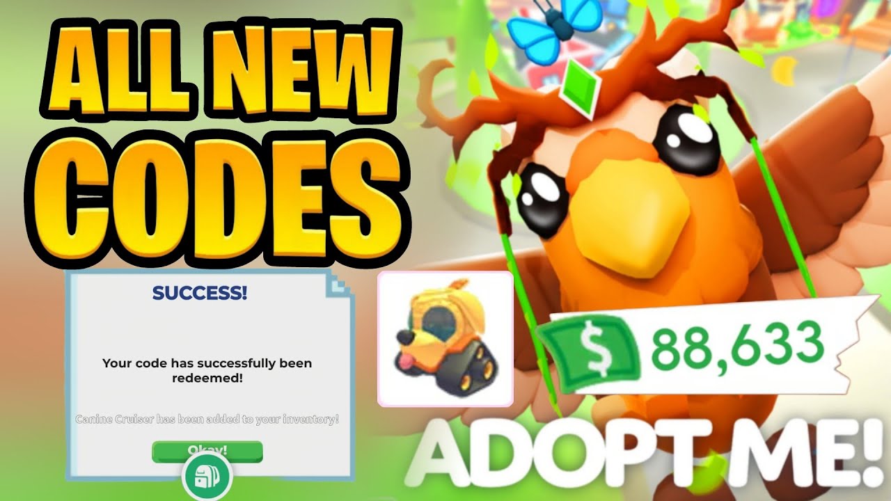 *NEW* ALL WORKING CODES FOR ADOPT ME IN 2024! ROBLOX ADOPT ME CODES ...