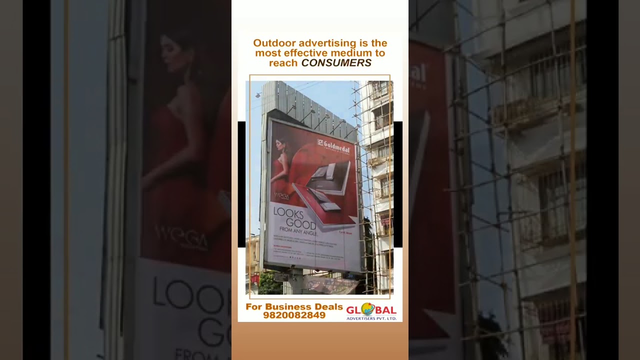 Interactive Hoarding in Mumbai by Global Advertisers - YouTube